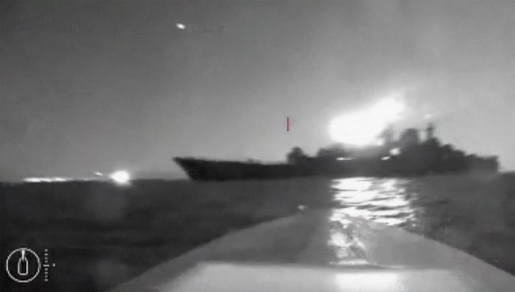 Des Drones Ukrainiens Auraient Frappé Un Port Russe Noovo Info